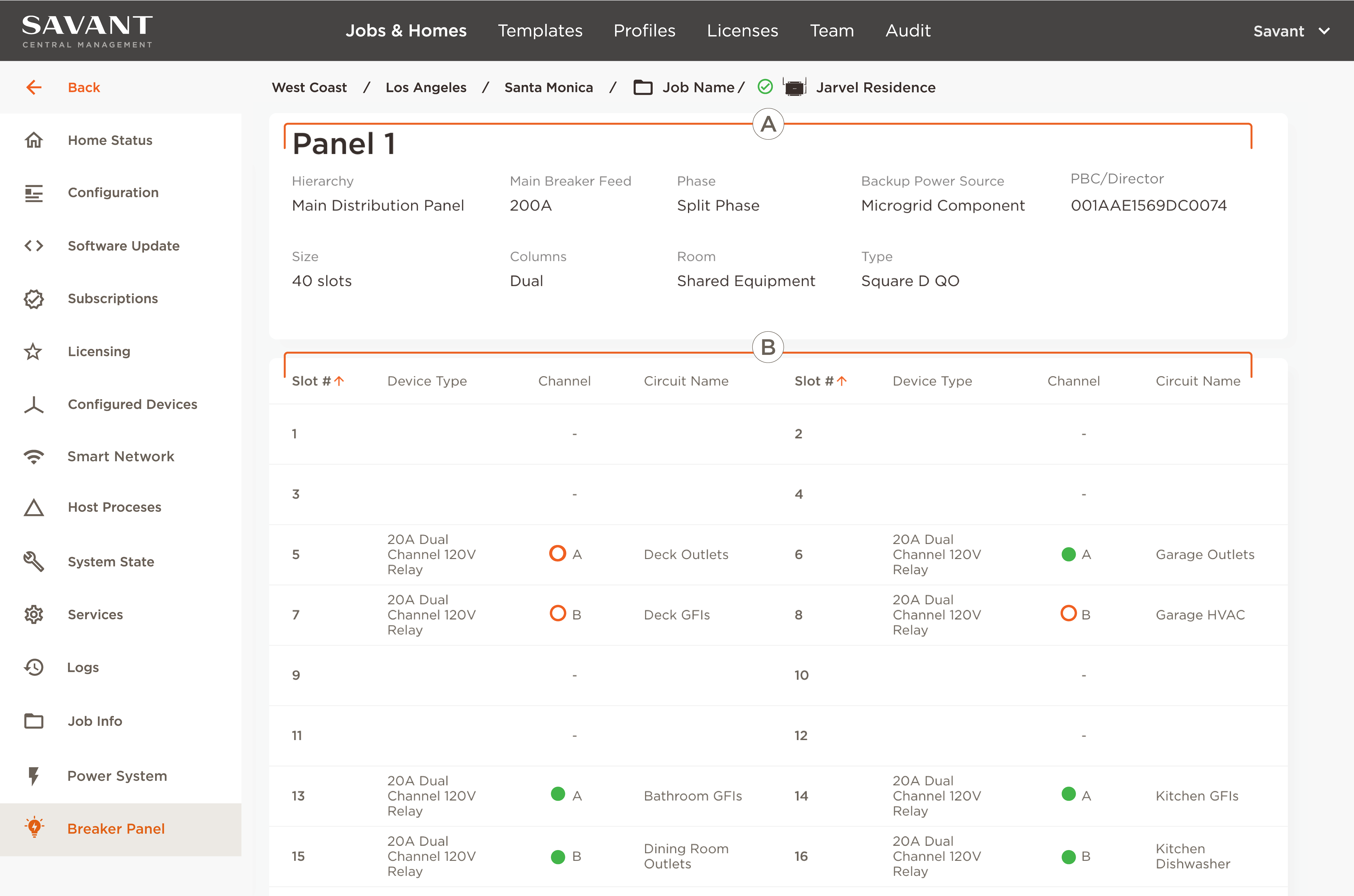 Savant Power System Help Center